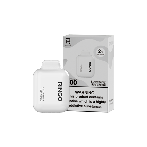 20mg B+MOR Ringo Dual Mesh Disposable Vape Device 600 Puffs – Simian Vapes