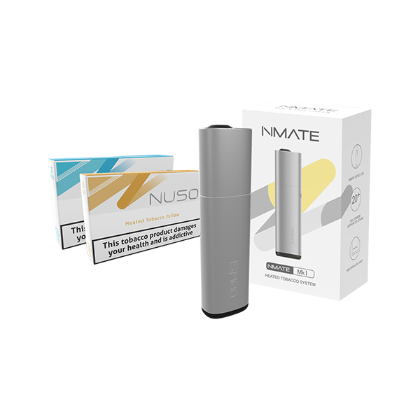 NUSO Heated Tobacco Sticks Starter Kit Pack (Free Nmate Device ...