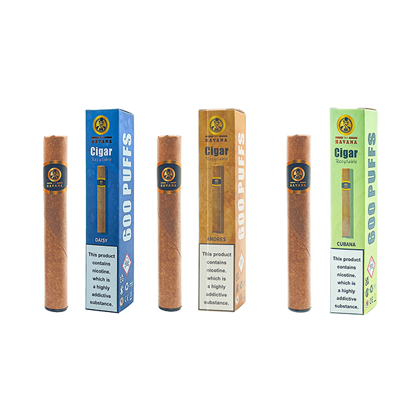 20mg XO Havana Disposable Cigar Vape – 600 Puffs – Simian Vapes