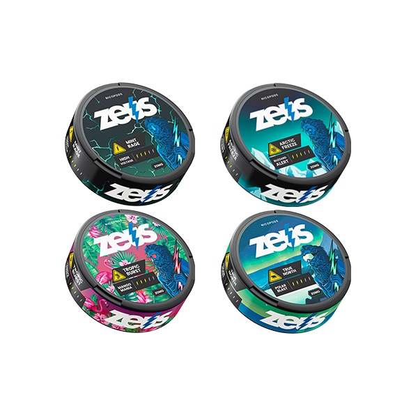 Zeus 20mg Strong Nicotine Pouches – 20 Pouches – Simian Vapes