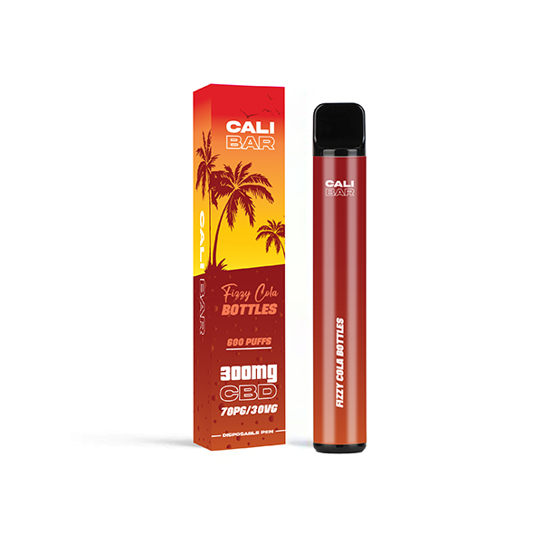 CALI BAR 300mg CBD Disposable Vape Device 600 Puffs – Simian Vapes